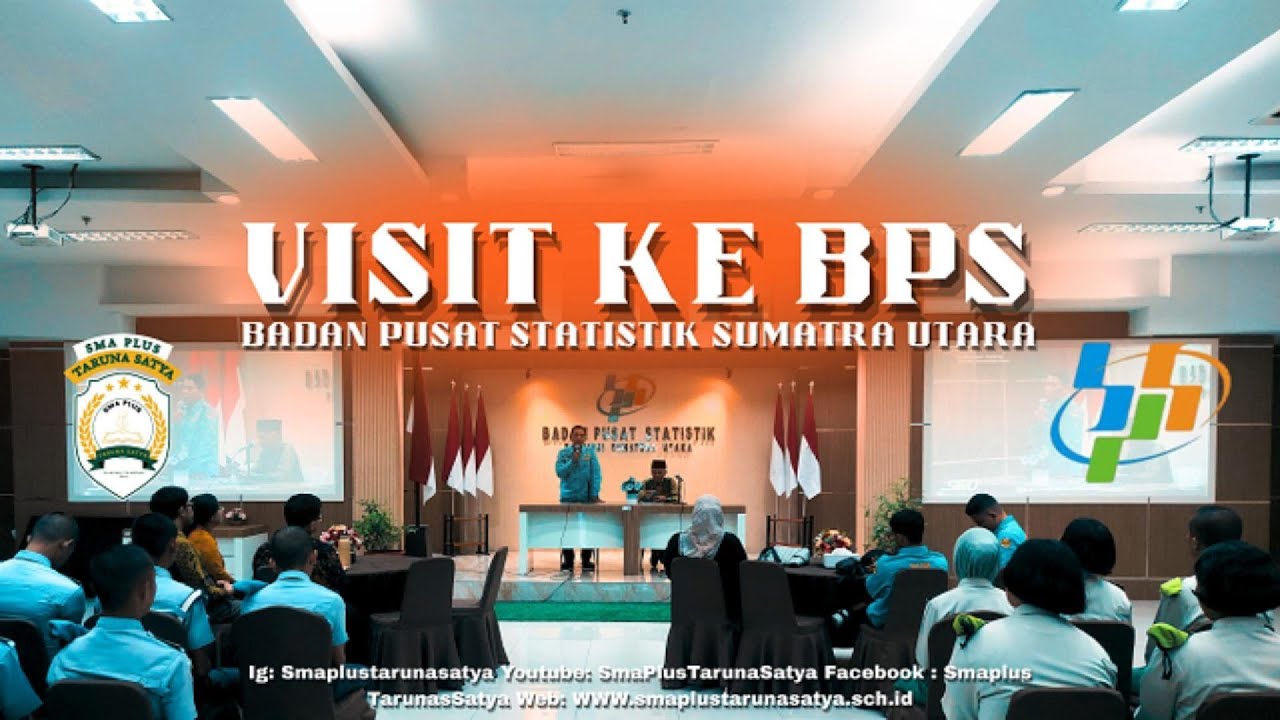 SMAPTARSA GO TO BPS SUMUT (Badan Pusat Statistik Sumatra Utara) - YouTube