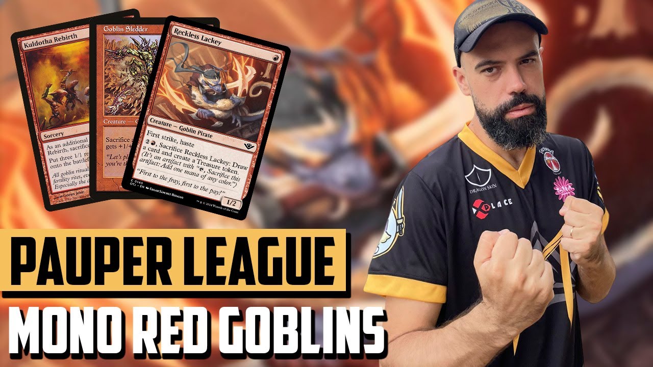 [Pauper] Mono Red Goblins League | RECKLESS LACKEY IS IN DA HOUSE ...