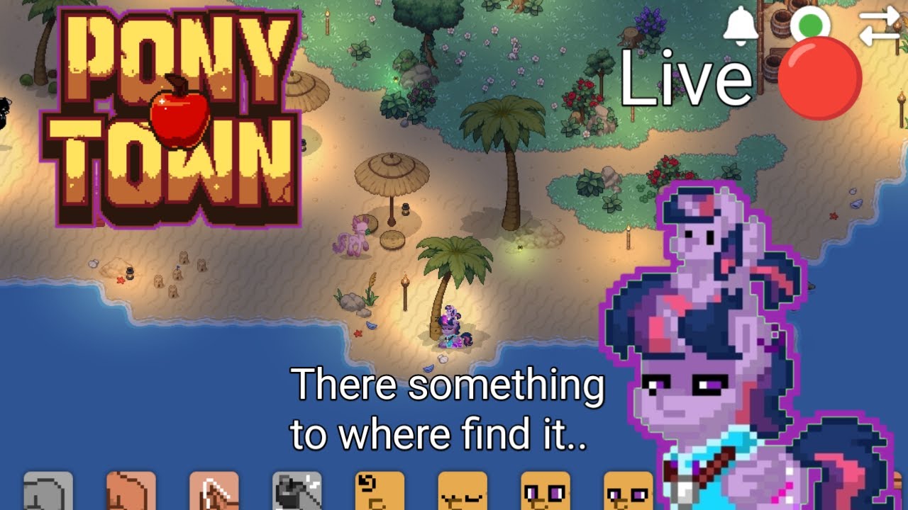 Pony Town -Lets Play for (Safe Server #2) Live 🔴 - YouTube