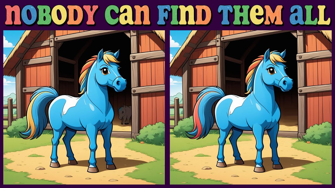 Spot the 3 differences 🧩 Several exciting puzzles to find the ...
