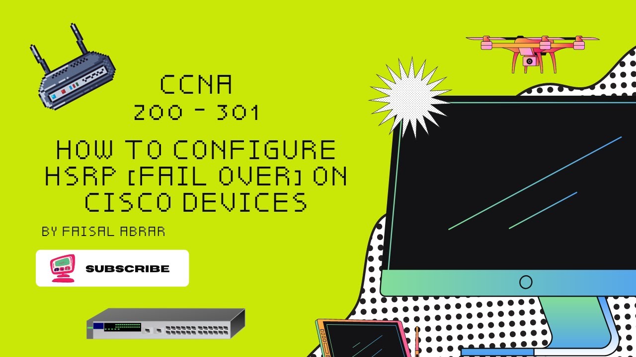 How to Configure Cisco's Fail Over Proprietary on Cisco Packet Tracer ...