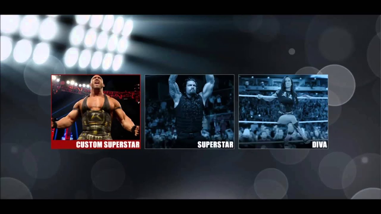 wwe 2k15 create divas yes - YouTube