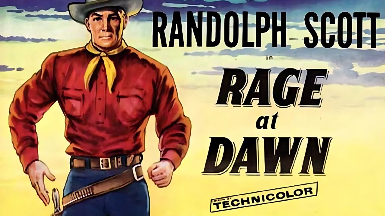 Rage at Dawn (1955) | Full Western Movie | Starring Randolph Scott ...