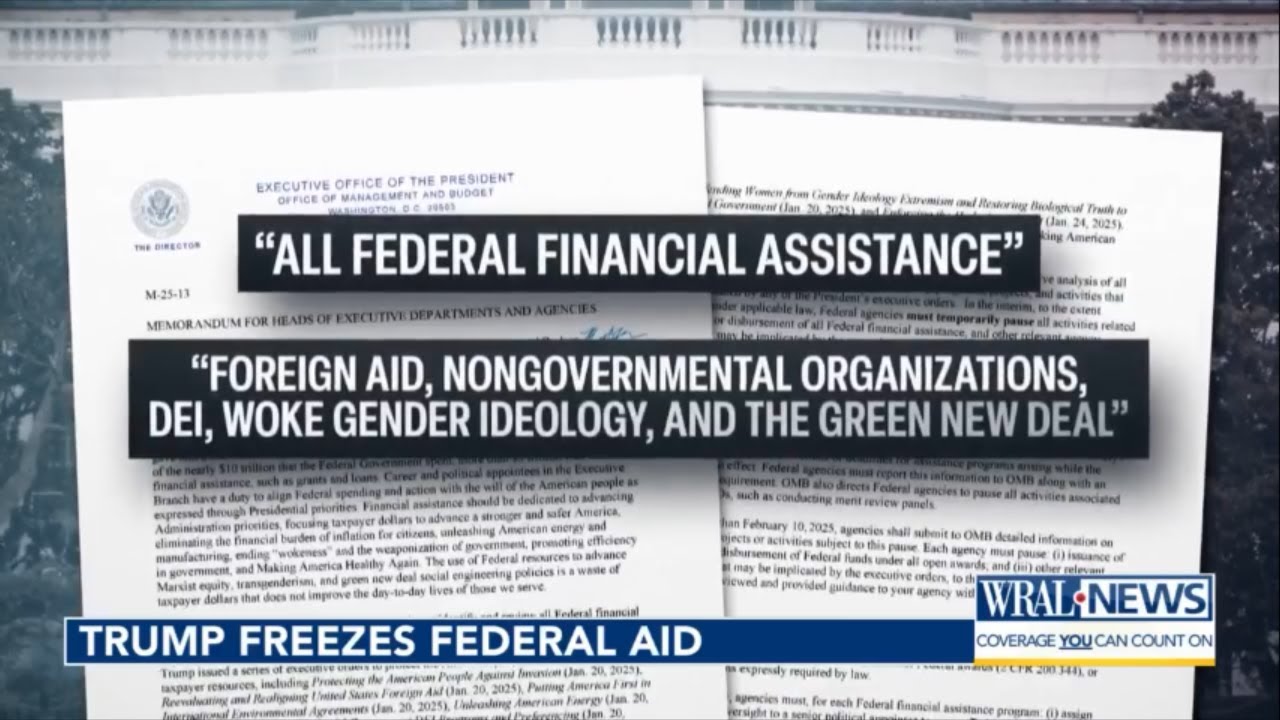What to know about Trump freezing Federal Aid - YouTube