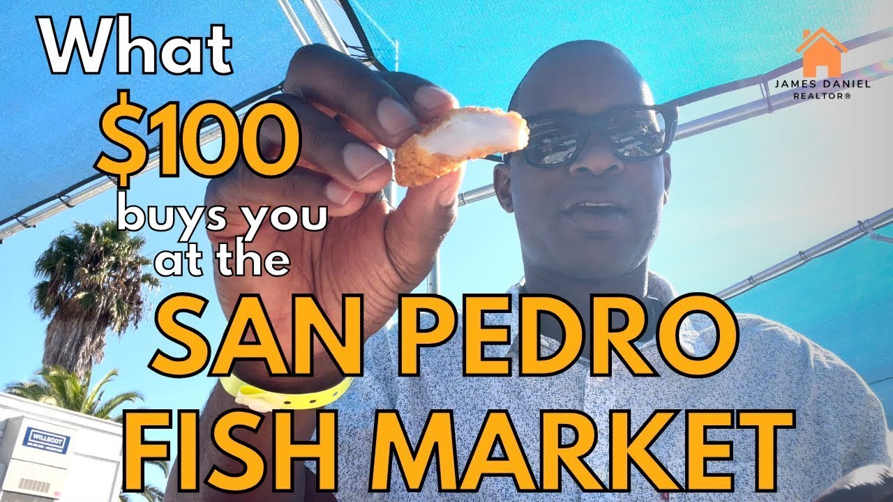What $100 Gets You at the SAN PEDRO FISH MARKET! - YouTube