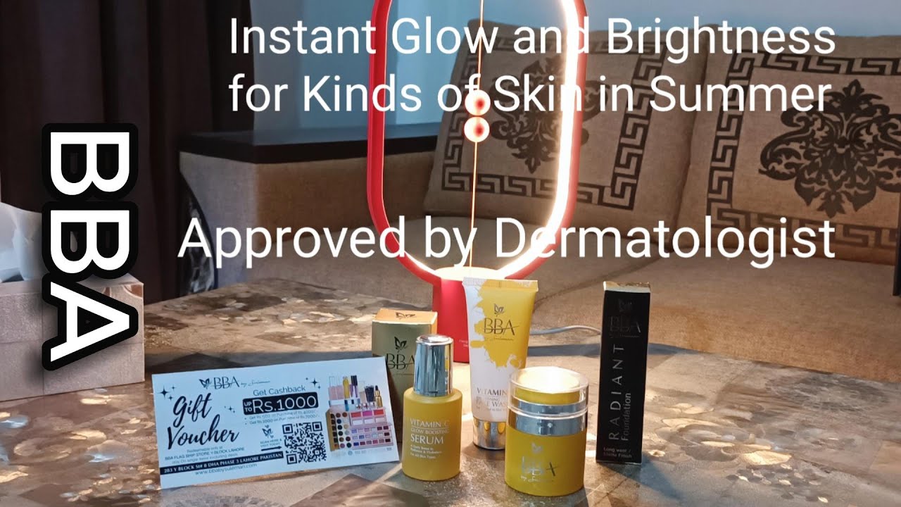 BBA Skincare Kit For Kinds of Skin, Approved by Dermatologist - YouTube