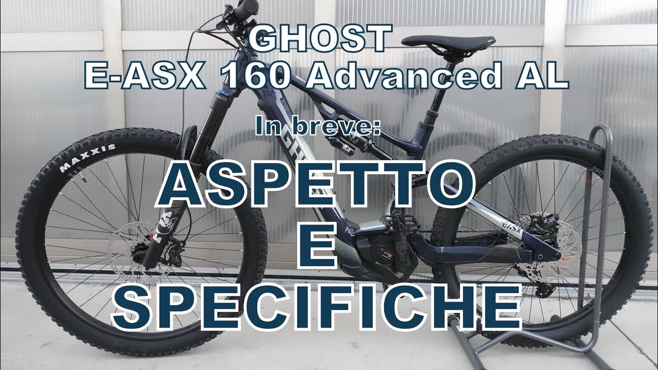 Recensione GHOST E-ASX 160 Advanced AL e-bike MTB - YouTube