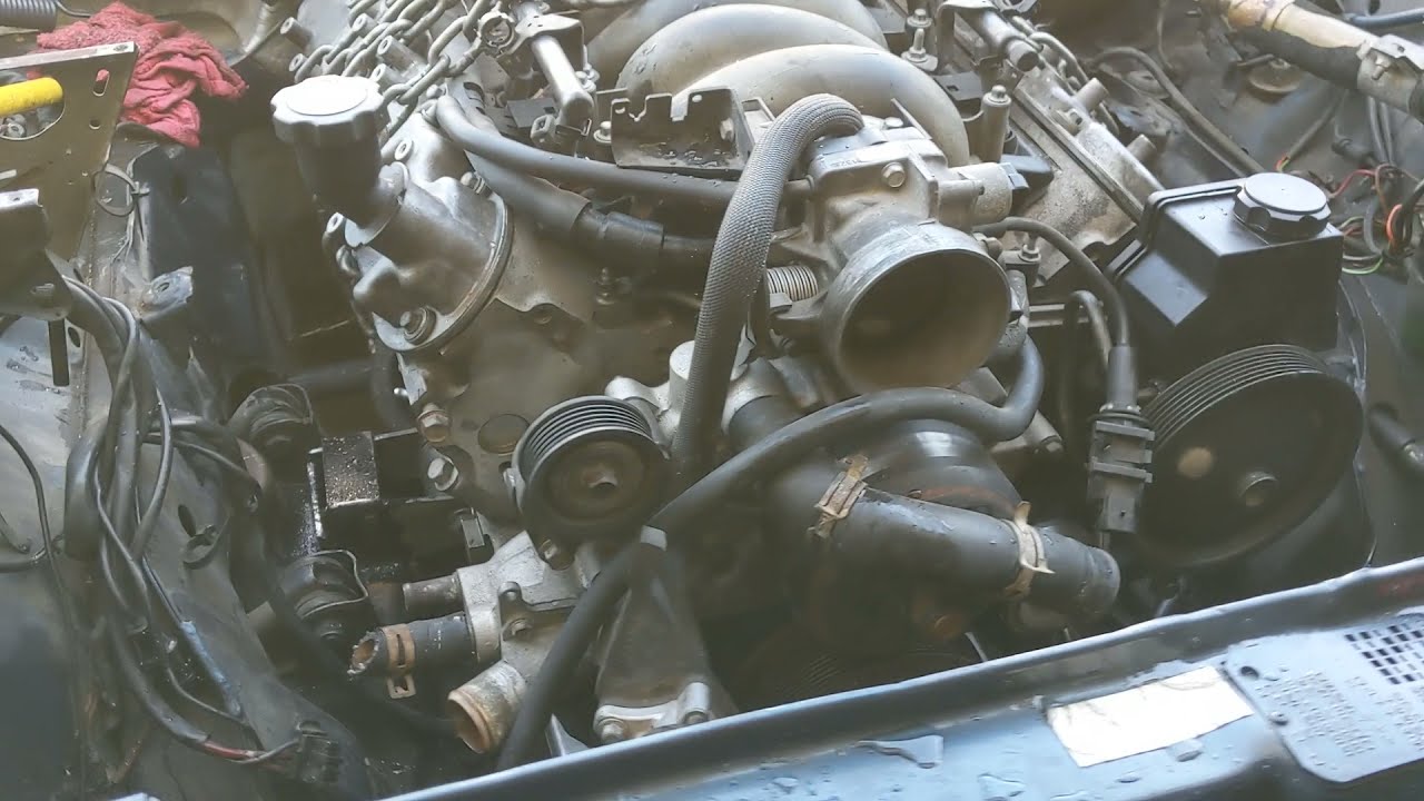 1983 Mercedes-benz 380SL LS Swap SMALL UPDATE 0.5! - YouTube