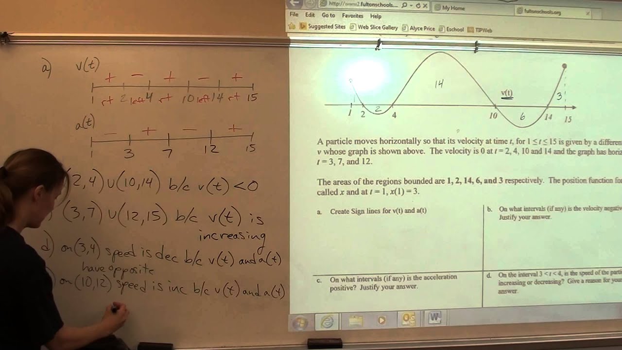 Price AP Calculus AB - PVA with integrals - YouTube
