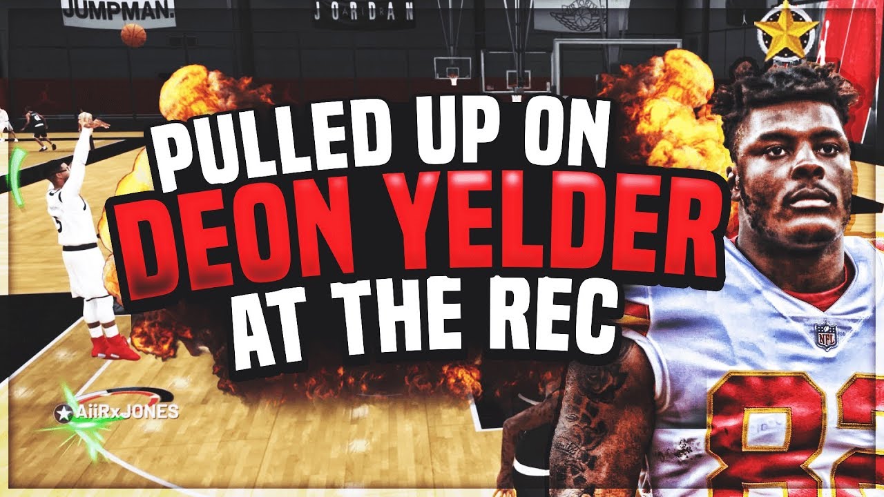 I Ran Into NFL TightEnd Deon Yelder At The Rec and this Happened ...