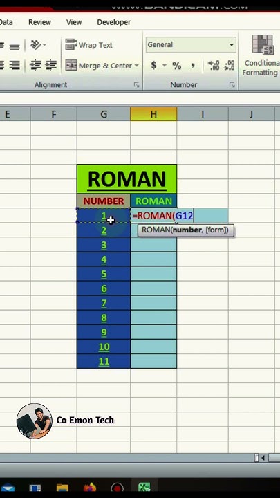 Number To Roman Convert Excel Edexcel Exceltips Computereducation Exceltricks Tricks