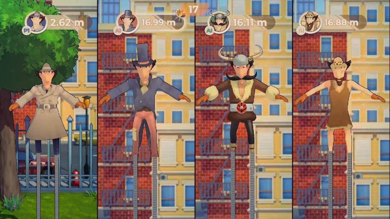 Inspector Gadget Going Around Town Saving People - YouTube
