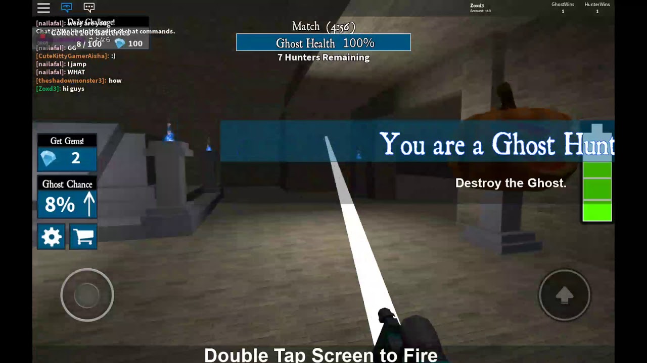 Haunted hunter game - YouTube