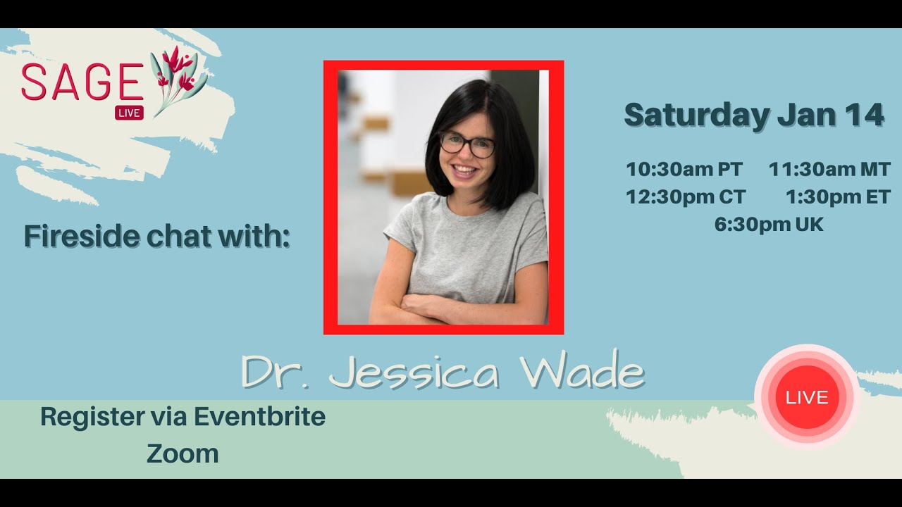 SAGE Live January 2023. A fireside chat with Jessica Wade - YouTube