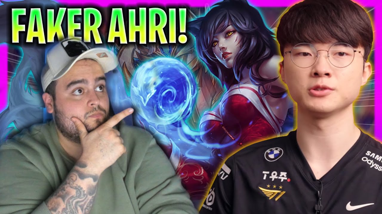 FAKER IS INSANE WITH AHRI! | T1 Faker Plays Ahri Mid vs Neeko! - YouTube