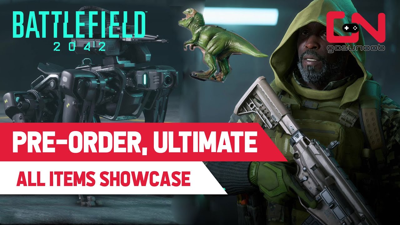 Battlefield 2042 Pre-Order & Ultimate Items Showcase - YouTube
