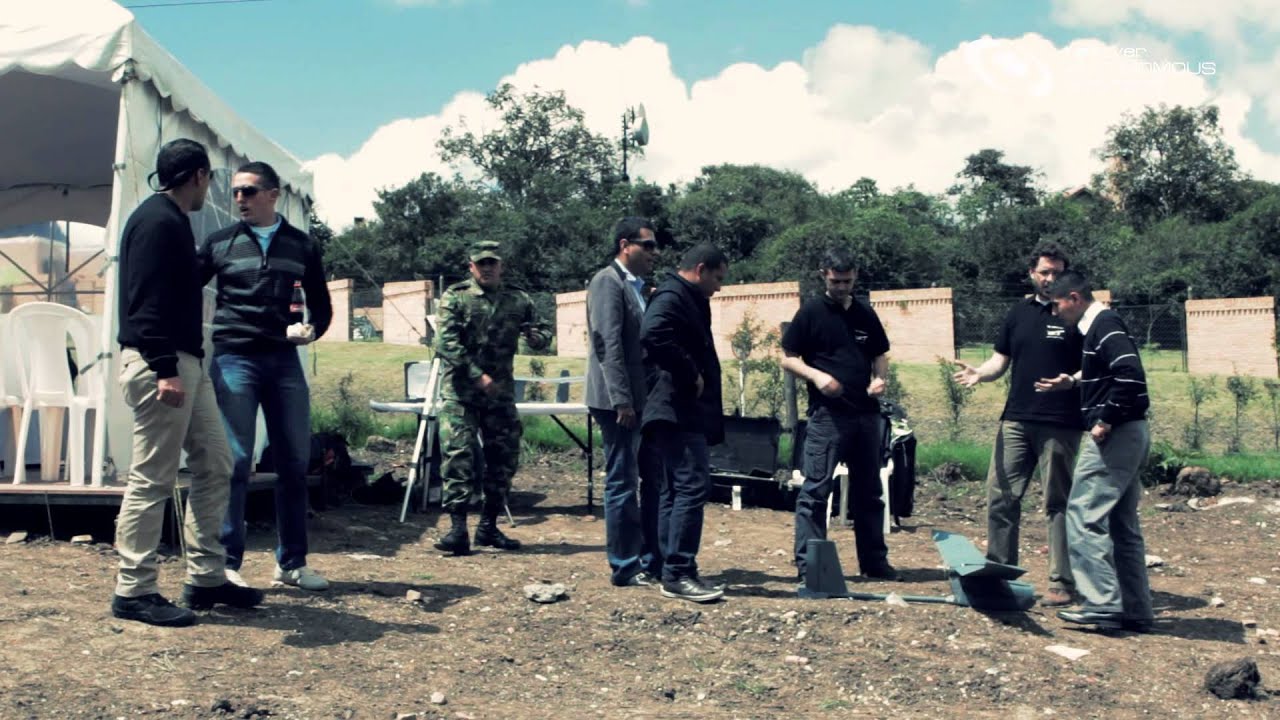 Tekever AR4 Light Ray Evo in Colombia - YouTube