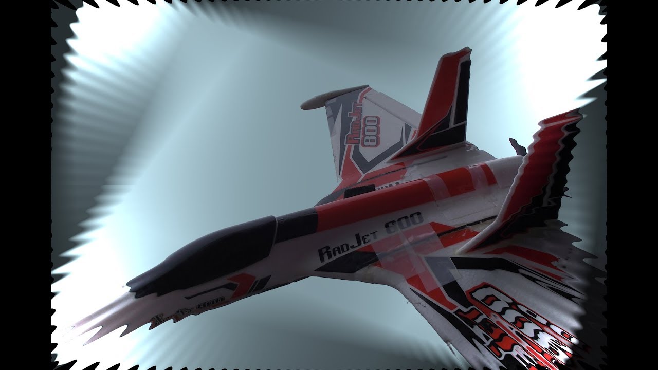 Hobbyking RadJet 800 Flight Review, Performance, Weight, Tips - YouTube