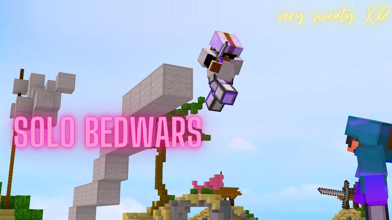 Sweaty Solo Bedwars on Lighthouse!!!!!!!!!! - YouTube