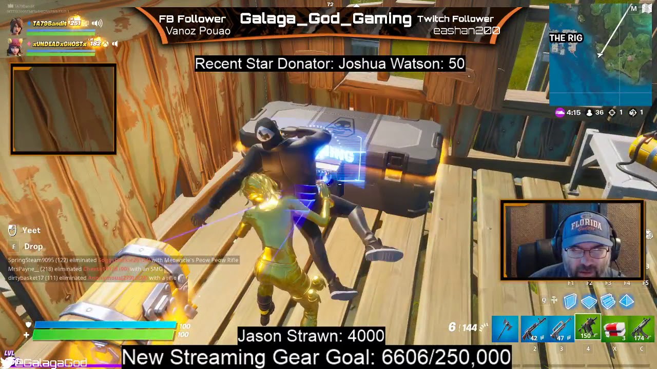 Galaga God Gaming - Fortnite Squads - June 1, 2020 - Jon Klinkel ...