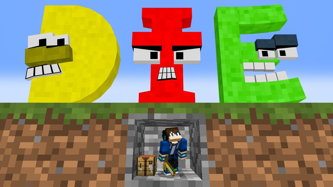 I Scared My Friend with ALPHABET LORE in Minecraft - YouTube