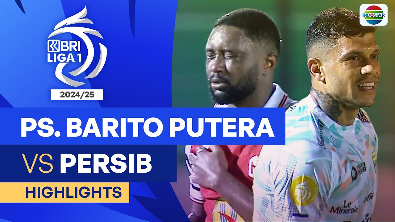 PS. Barito Putera VS Persib - Highlights | BRI Liga 1 2024/25 - YouTube