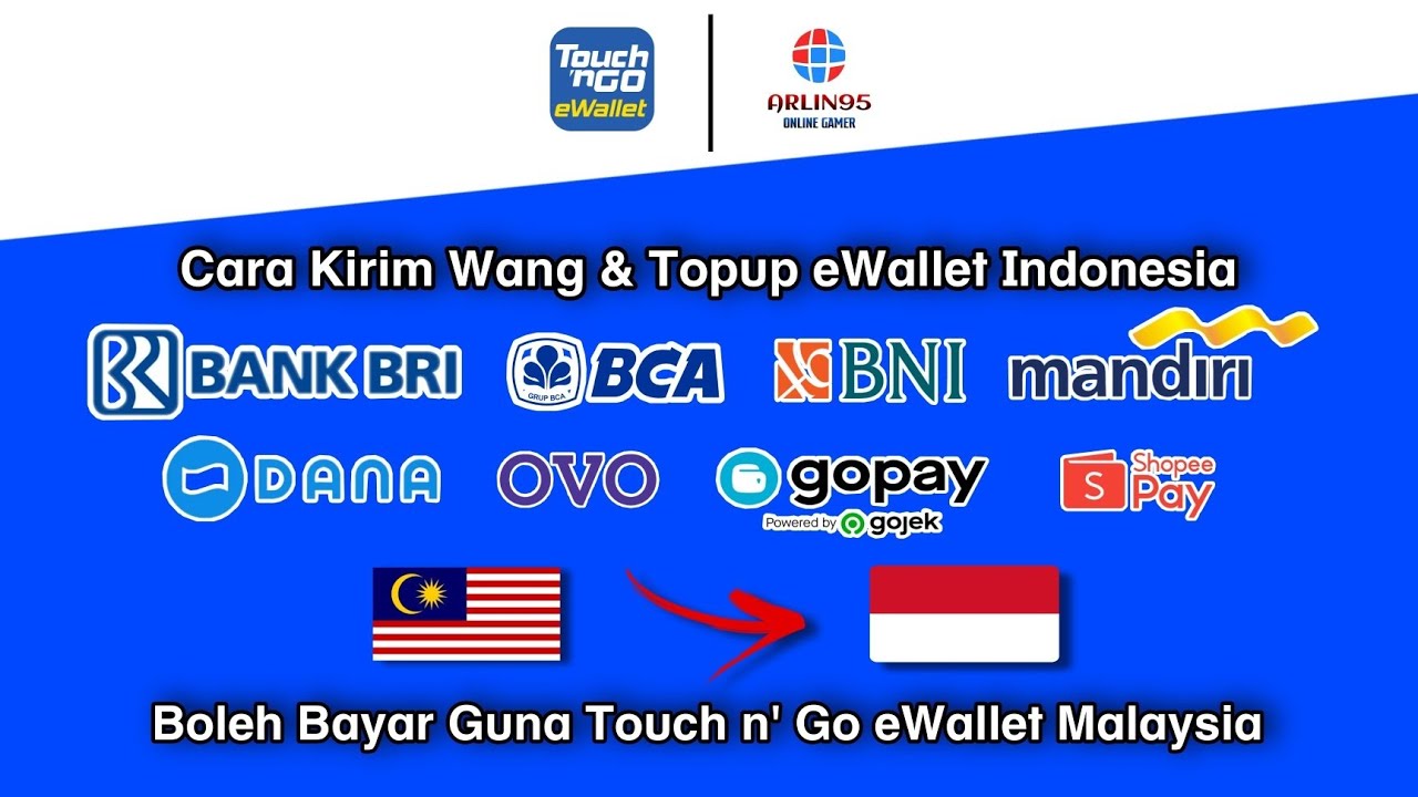 Cara Kirim Uang ke Bank & eWallet Indonesia mengunakan Touch n' Go ...