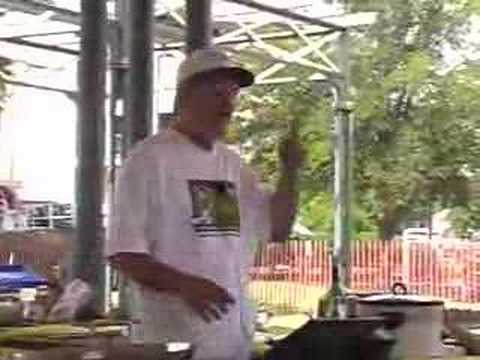Bruce Deuley - Cast Iron Cooking Demo (Part 3 of 5) - YouTube