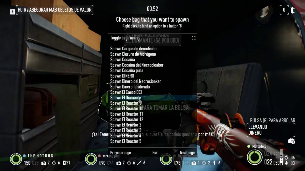 Payday 2 - Lobby (Chetacos) - YouTube
