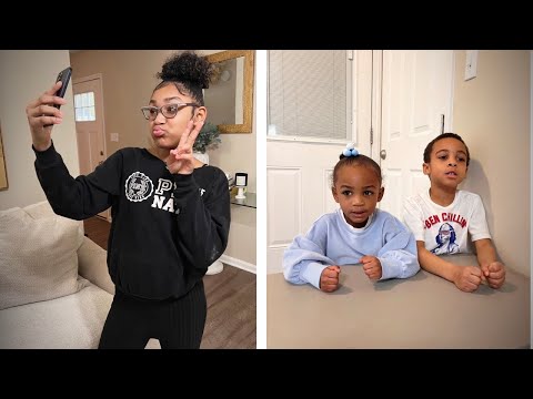 Goofy babysitter addicted to social media | Pretty Girl London Skits