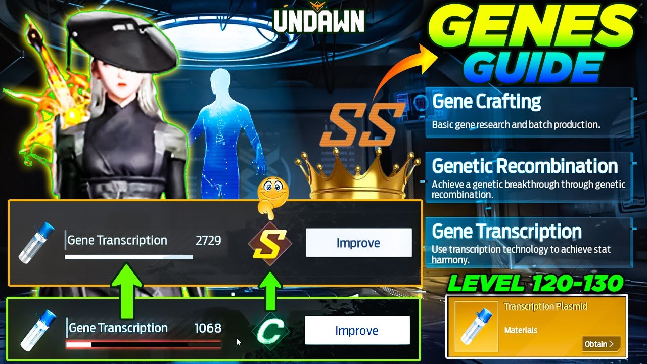 UNDAWN 🧬Genes SS Rating | Undawn Genes Max Rating🤯 | undawn genes ...