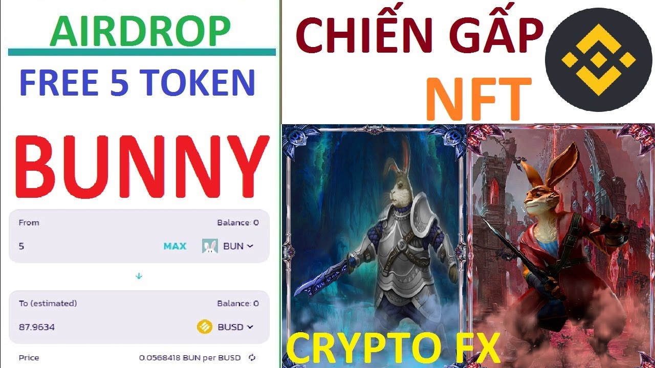 Crypto FX - Chiến gấp- Airdrop Bunny financial - Free 5 Bunny token ...