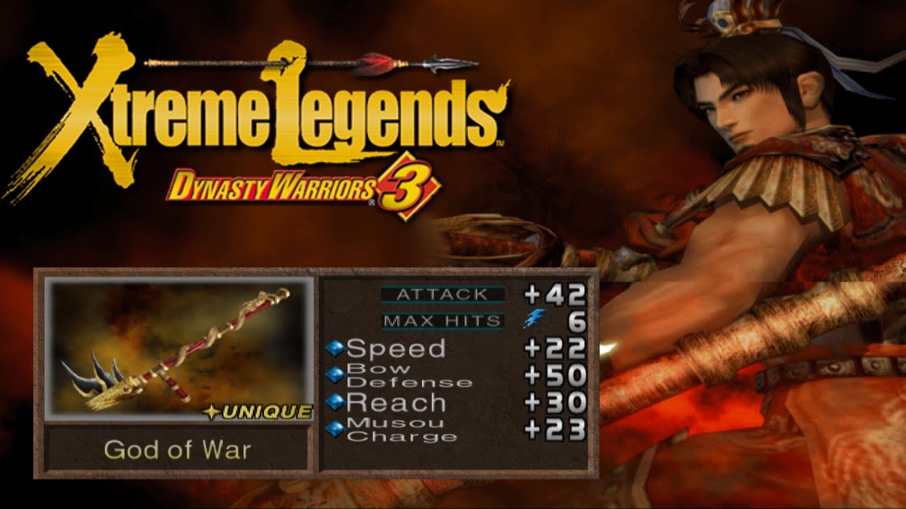 Sun Ce - 5th Weapon | Dynasty Warriors 3: Xtreme Legends (4K, 60fps ...