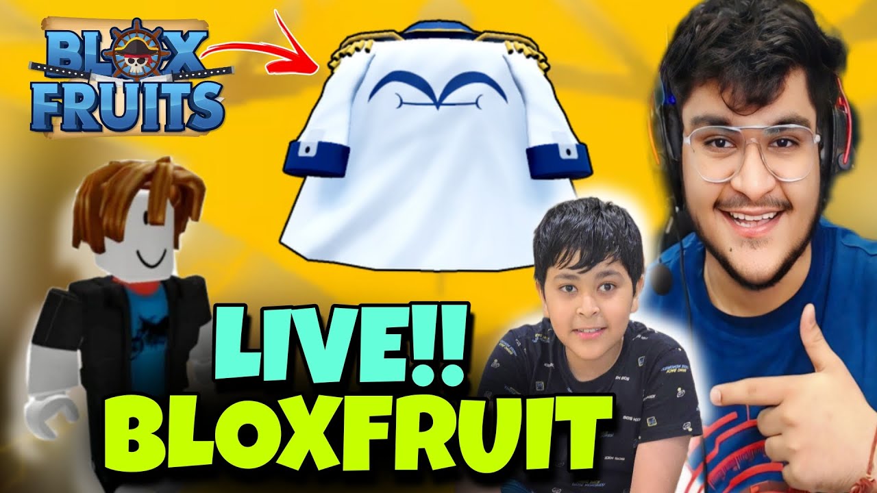 LIVE GRINDING IN BLOX FRUIT | VampFyre Playz - YouTube