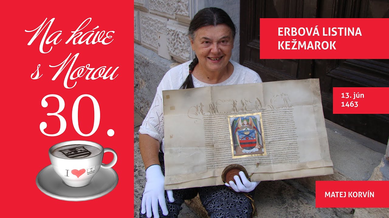 Na kávičke s Norou 30 - Erbová listina mesta #Kežmarok - YouTube
