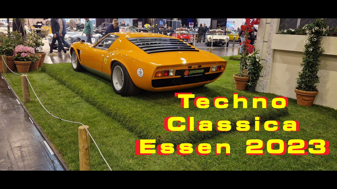 Techno Classica Essen 2023 Oldtimer Messe - YouTube
