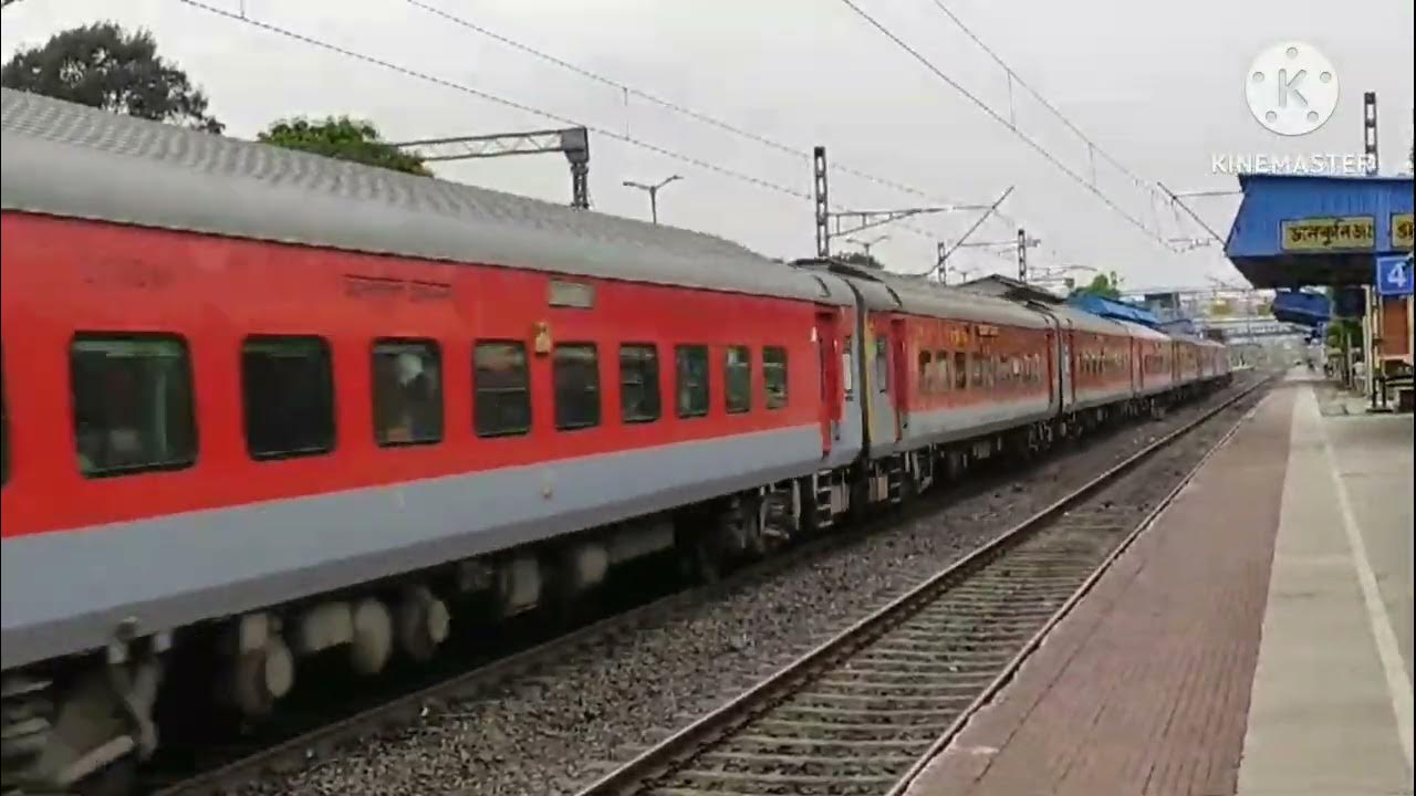 [12 IN 1] HIGH SPEED LHB AND ICF TRAINS ACTION IN BARDDHAMAN CHORD LINE HOWRAH DIVISION. - YouTube