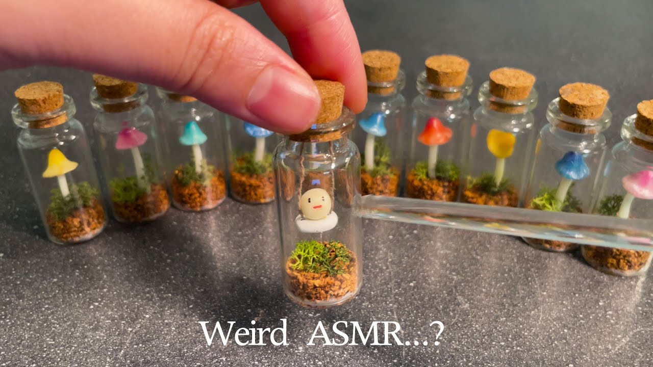ASMR을 찍고는 싶었는데... | Weird ASMR - YouTube