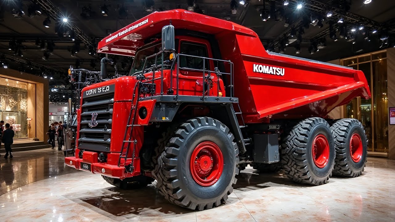 Komatsu HD1500-8E0 2025 Review: Power, Performance, and Advanced Features. - YouTube