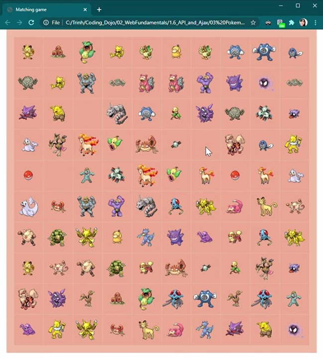 Javascript Pokemon API - YouTube