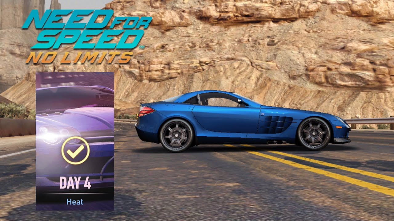 Mercedes-Benz SLR McLaren 722 DAY 4 NFS No Limits BLACKRIDGE BREAKOUT ...