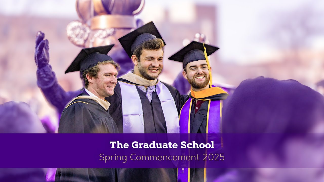 The Graduate School | JMU Spring Commencement 2025 - YouTube