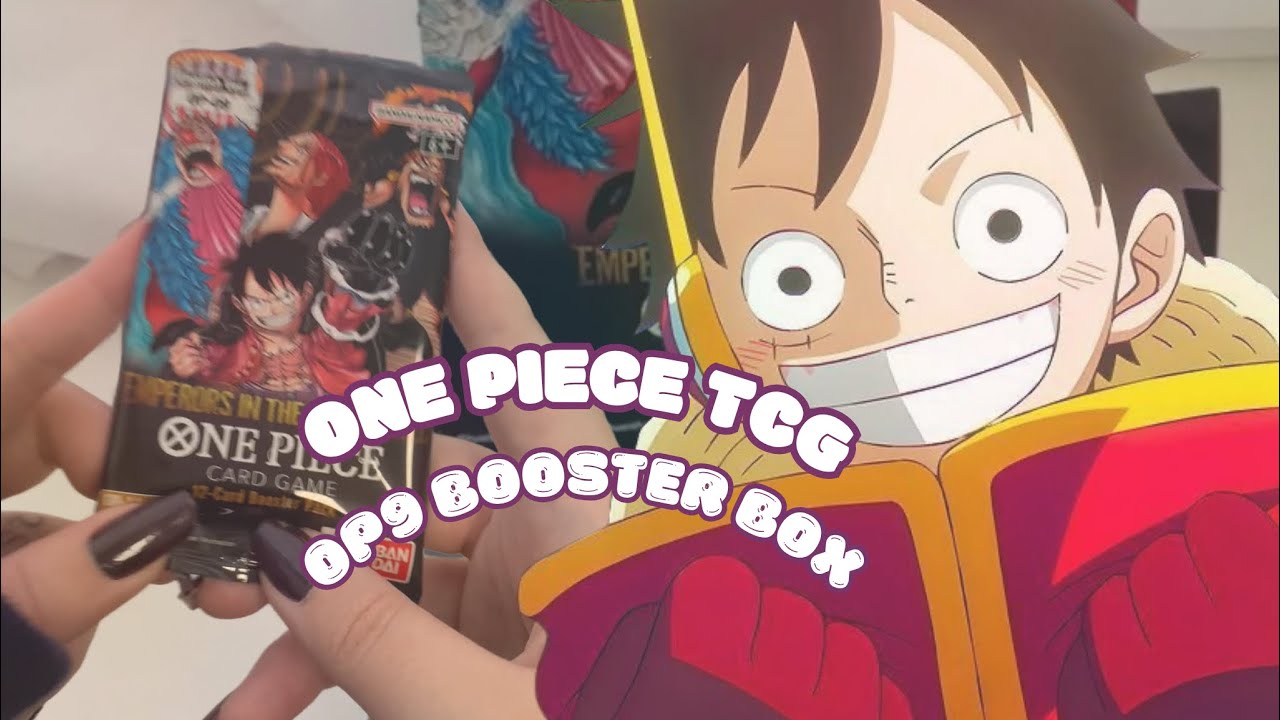 ABRINDO UM BOOSTER BOX | OP9 | de One Piece TCG aaaaaaa mais uma ...