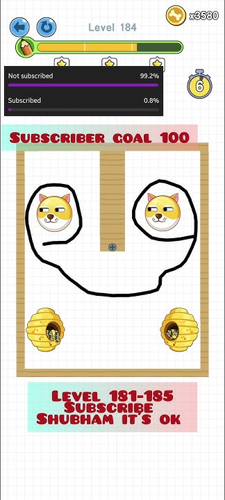 save the dog Level 181-185 || save the dog from bees|| dog bees|| bees ...