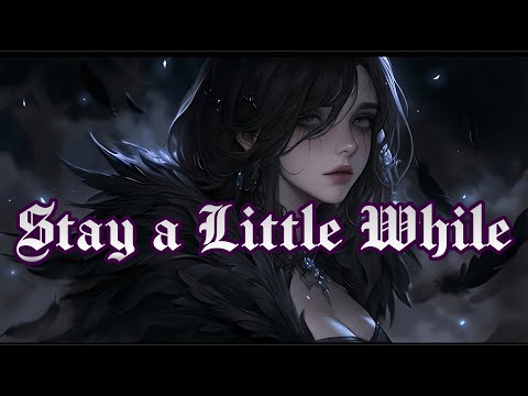 Stay a Little While | A Tragic Fantasy Love Song (Lyrics Video)