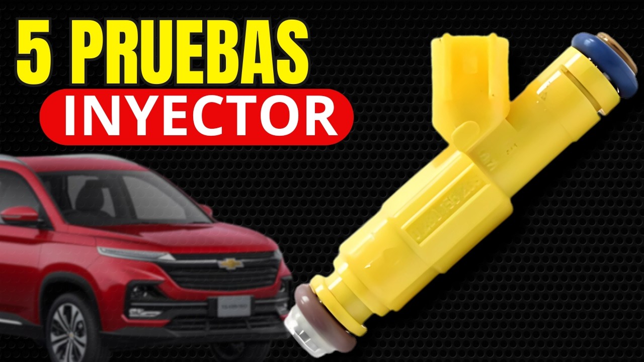 5 Pruebas para Inyectores de Auto Fácil y Rápido - YouTube