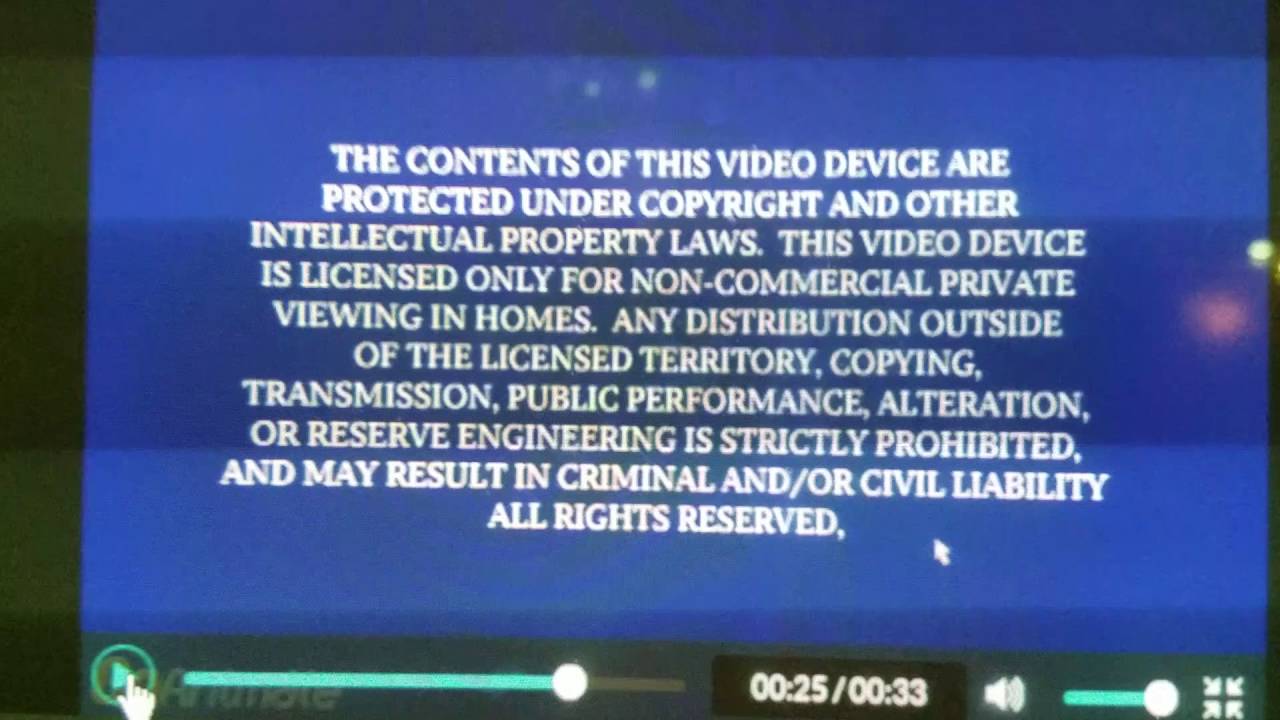 Paramount FBI Warning - YouTube