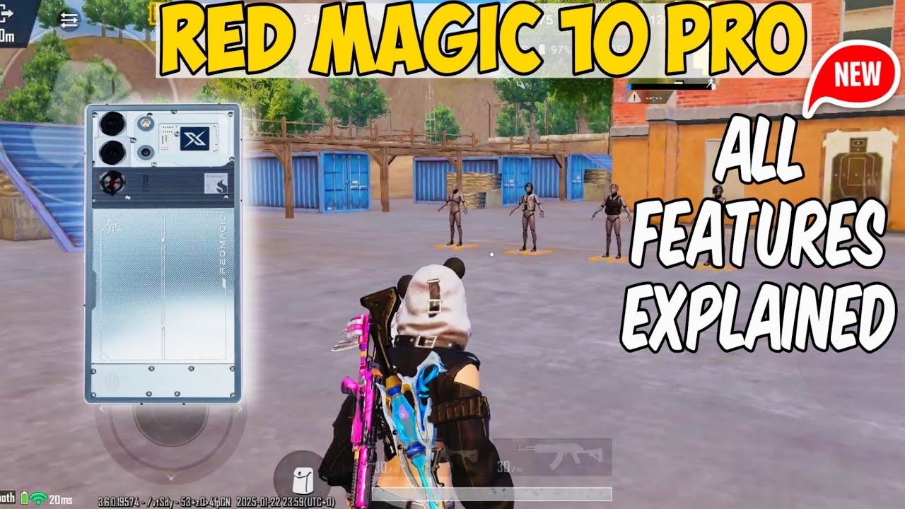RED MAGIC 10 PRO ALL FEATURES EXPLAINED 🔥 AI TRIGGERS | SUPERIOR PIC ...