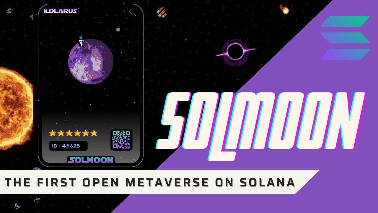Solmoon 🌖 SOLANA NFT 🚀| NFT Powered Pixel Metaverse Solmoverse - YouTube