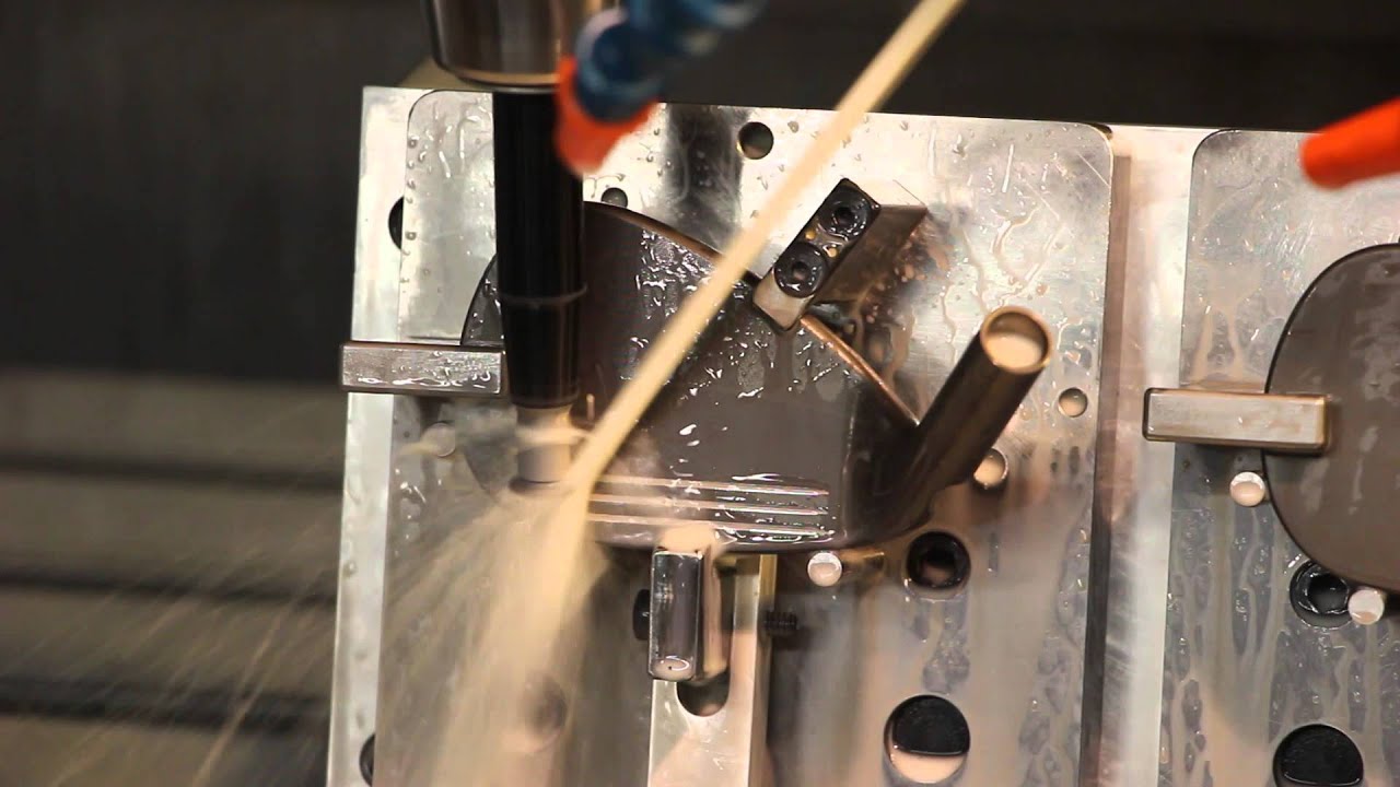 GolfWRX The Milling of a Ping Gorge Wedge - YouTube